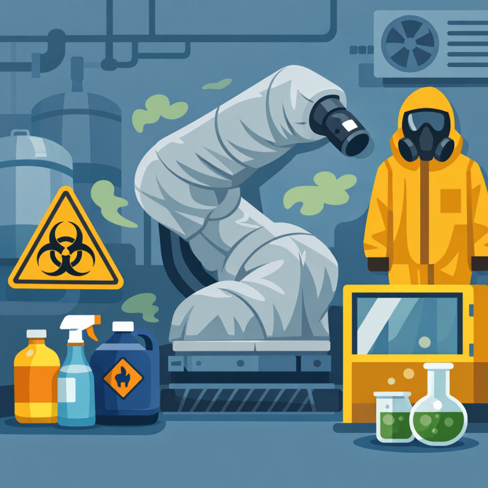 Protection Robot Chimique : Housse Robot Industriel